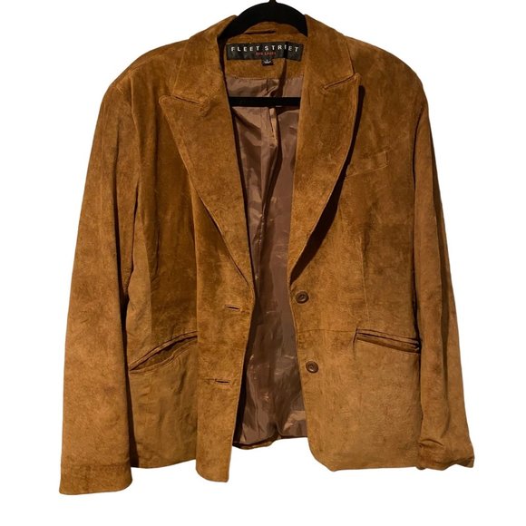 fleet street | Jackets & Coats | Fleet Street Red Label Large Brown ...